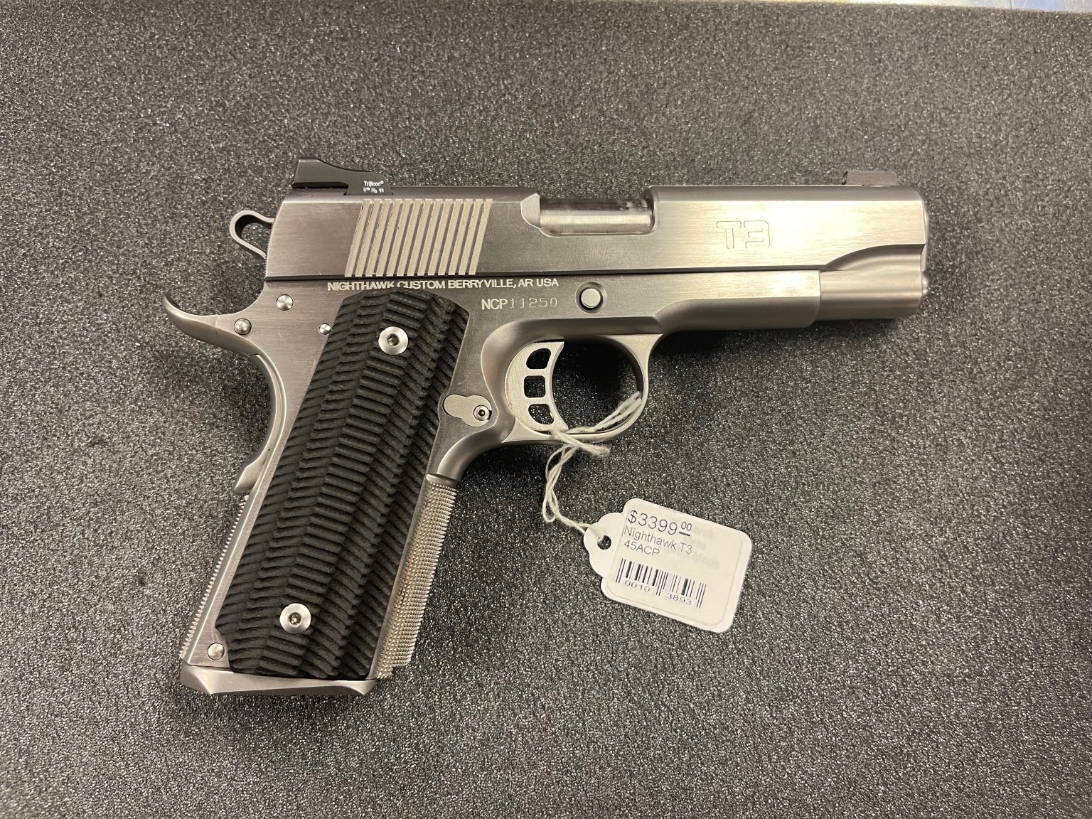 Nighthawk Custom 1911 T3 .45ACP Stainless - C.O.P.S . GunShop