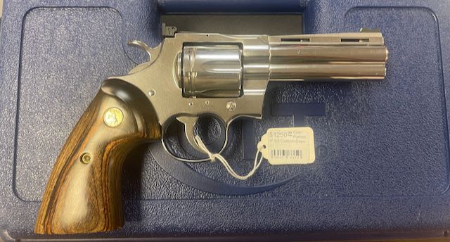 Colt Python 4.25" PYTHON-SP4WTS USED WITH UPGRADED GRIPS - C.O.P.S ...