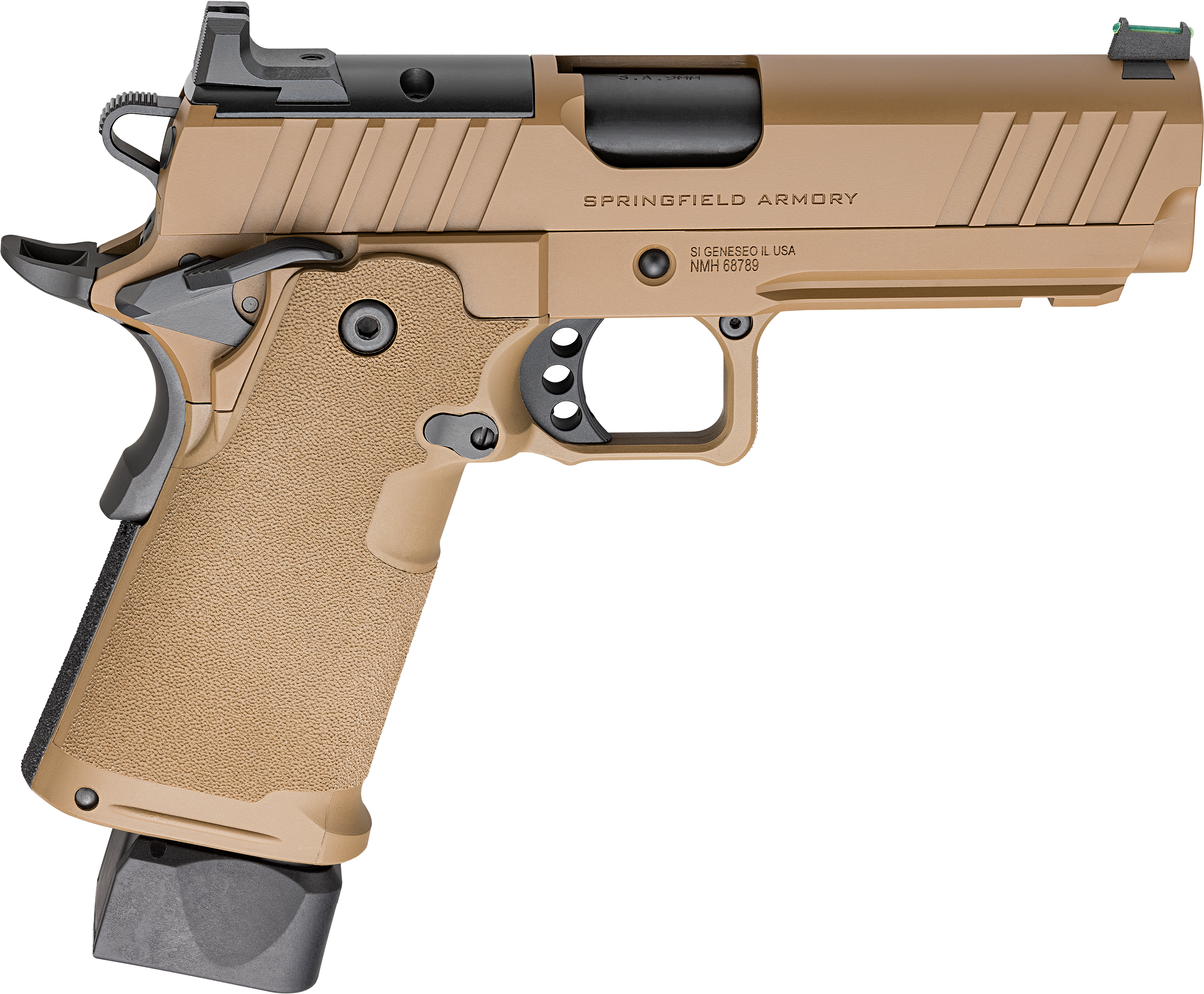 Springfield Armory 1911 DS Prodigy 9mm 4.25" Coyote Brown OR ...