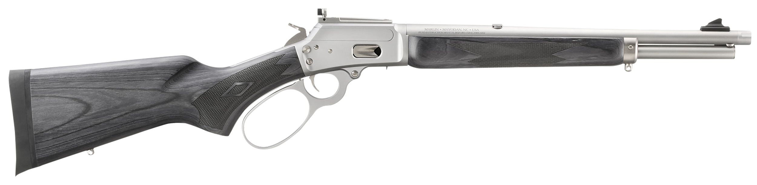 Marlin 1894 Trapper 44 Rem 16.10" Satin Threaded Barrel, Satin ...