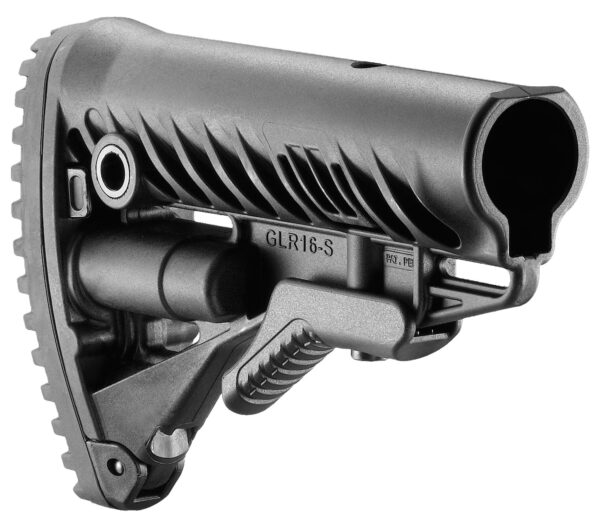 FAB Defense FXGLR16B GLR-16 Buttstock for AR-15/ M16/ M4 Fixed Storage ...