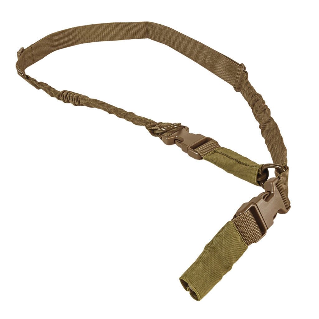 NcStar AARS21PT VISM Sling Tan Nylon Strap w/Elastic Shock-Cord 55"-72 ...