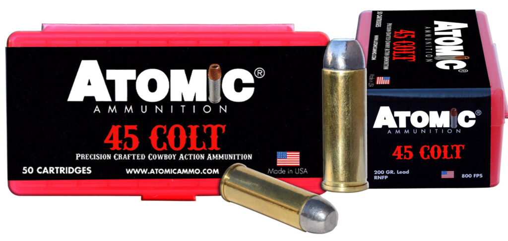 Atomic Ammunition 00434 Cowboy Action Precision Craft 45Colt 200gr Lead ...